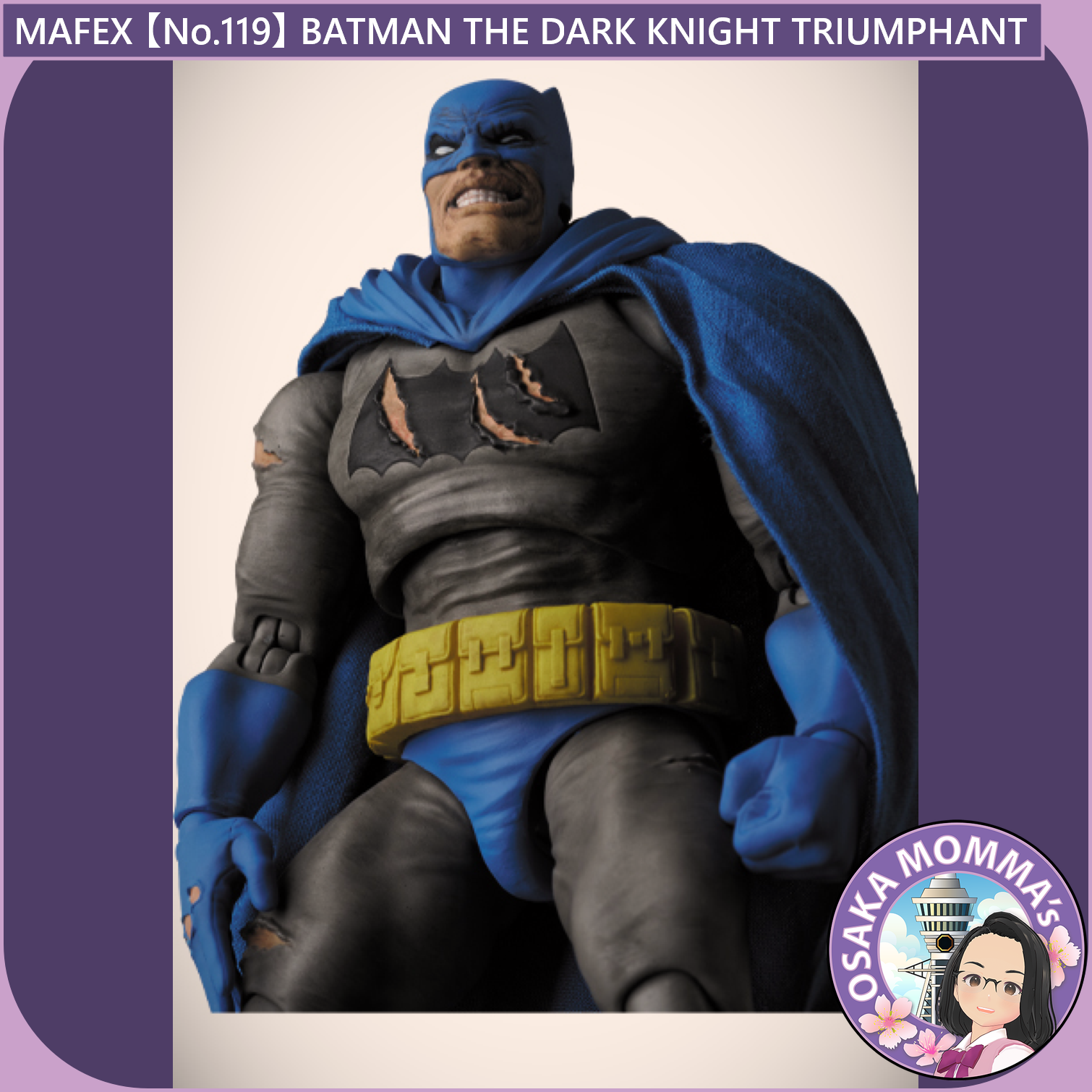 MAFEX 【No.119】THE DARK KNIGHT TRIUMPHANT – Osaka Momma's Japanese Goods