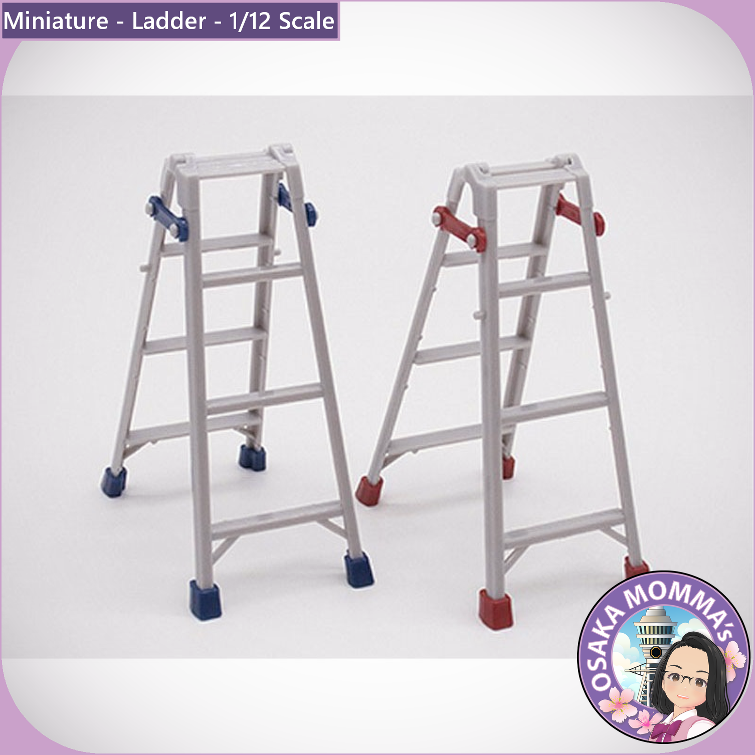 Miniature - Ladder - 1/12 Scale – Osaka Momma's Japanese Goods
