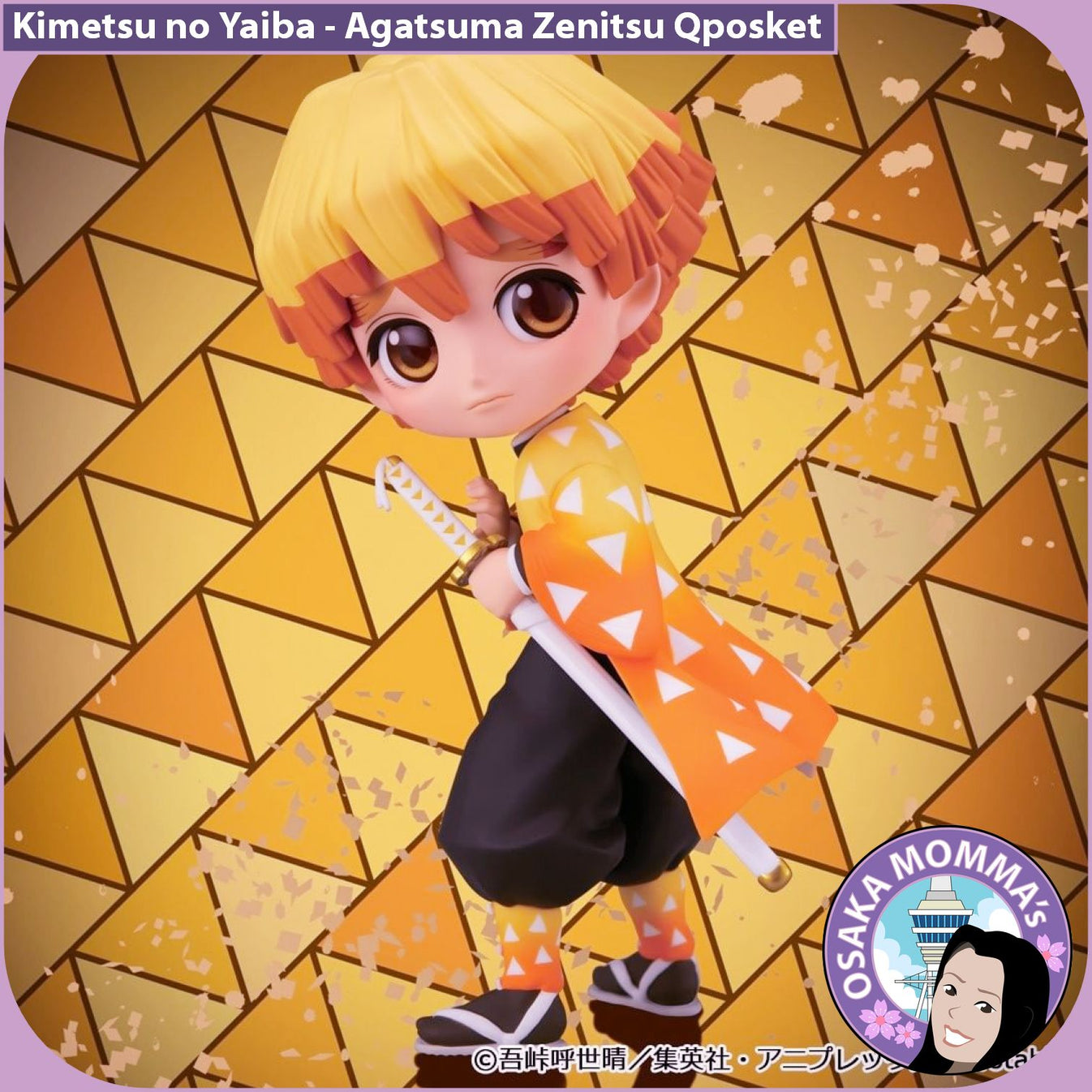 Agatsuma Zenitsu Vol.1 Qposket Figure – Osaka Momma's Japanese Goods